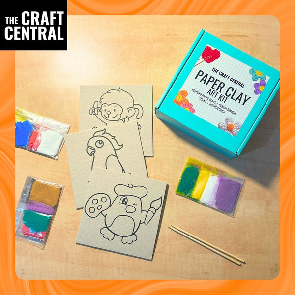 Paper Clay Art Kit - The Craft Central