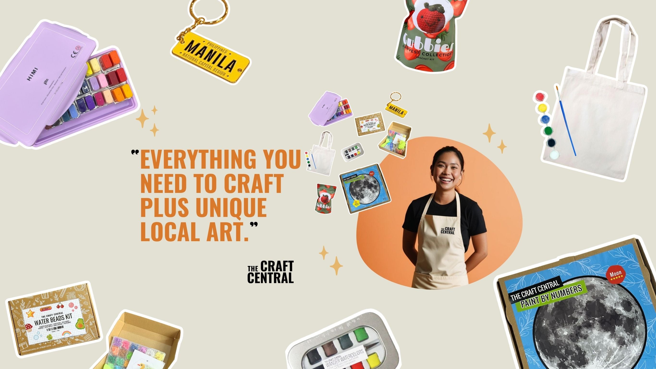 The Craft Central: Online Shop for Craft Supplies and Artist Merch