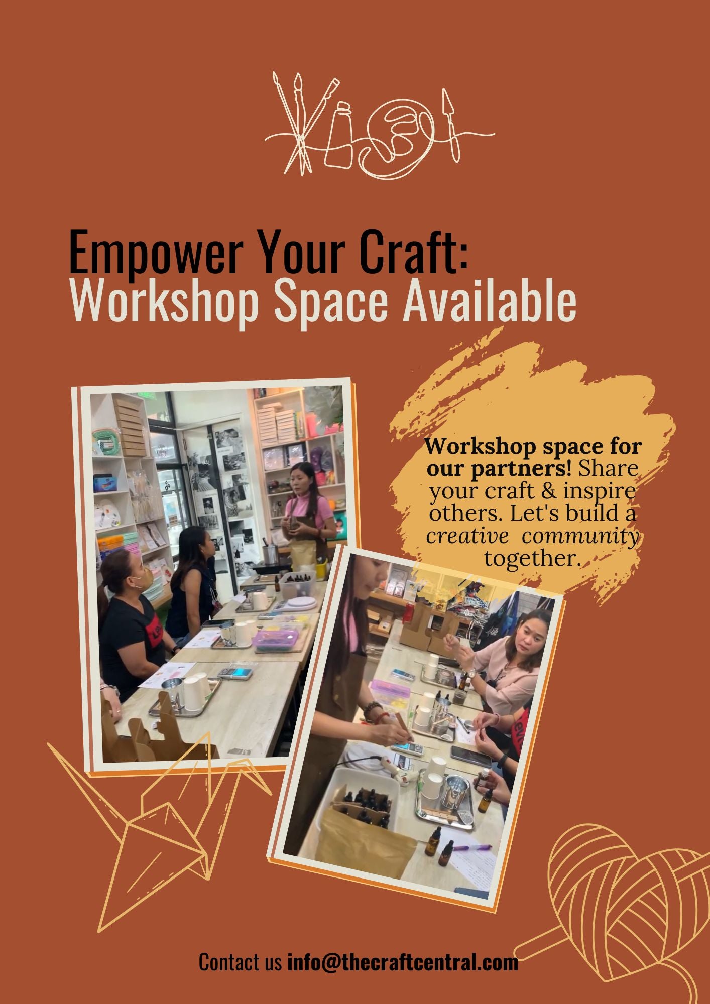 The Craft Central: Online Shop for Craft Supplies and Artist Merch