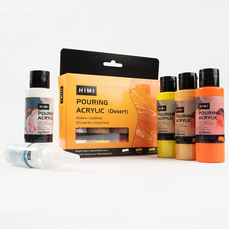 TCM Himi Pouring Acrylic Paint – The Craft Central